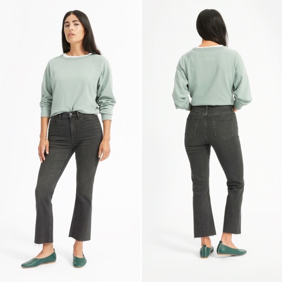Everlane | Jeans | Everlane High Rise Kick Crop Jeans Nwt | Poshmark